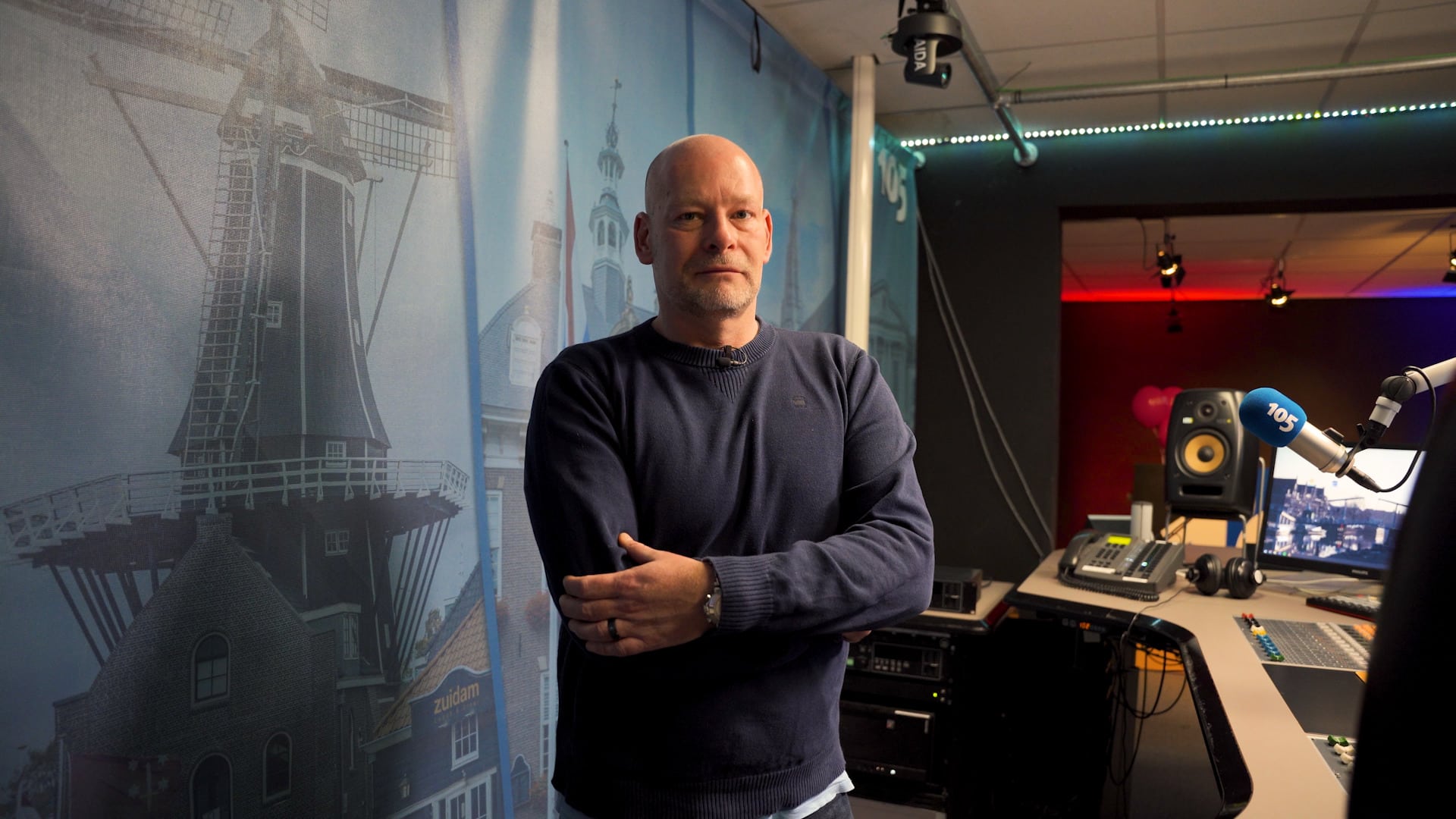 Video: Robert Baltus over zijn start bij de lokale omroep Haarlem105 - NLPO